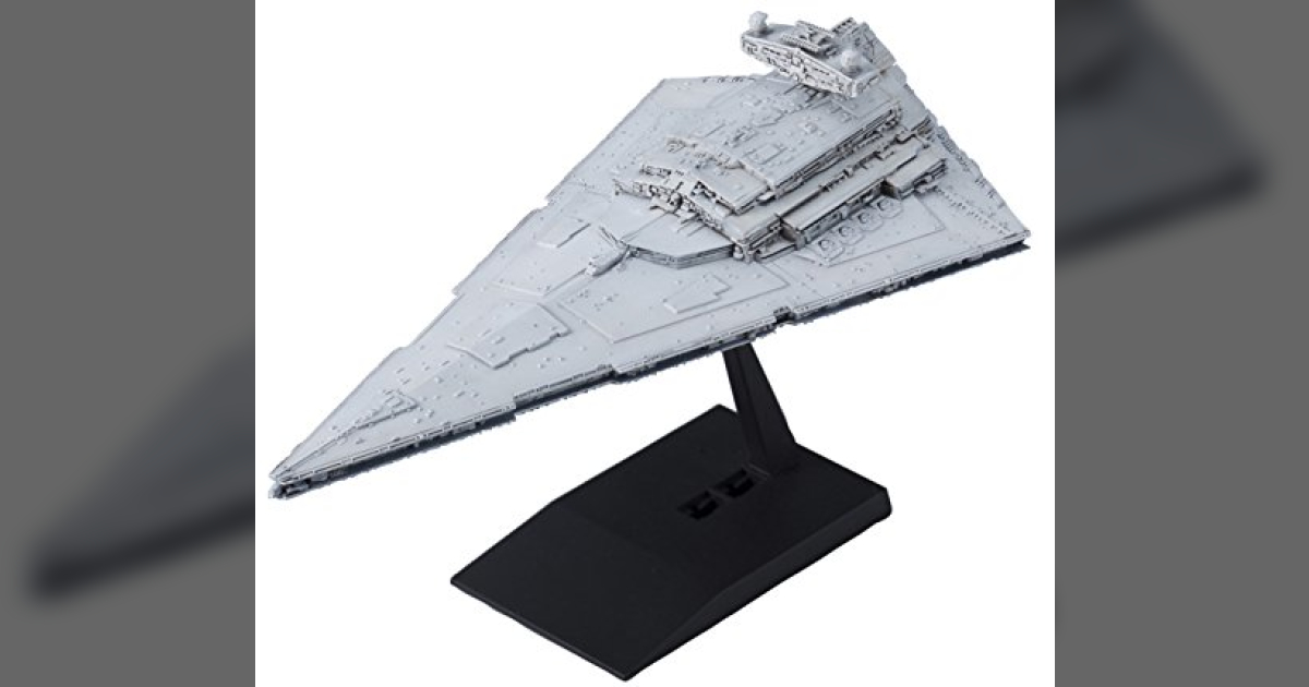 Awesome Star Wars Mini Star Destroyer Plastic Model Kit