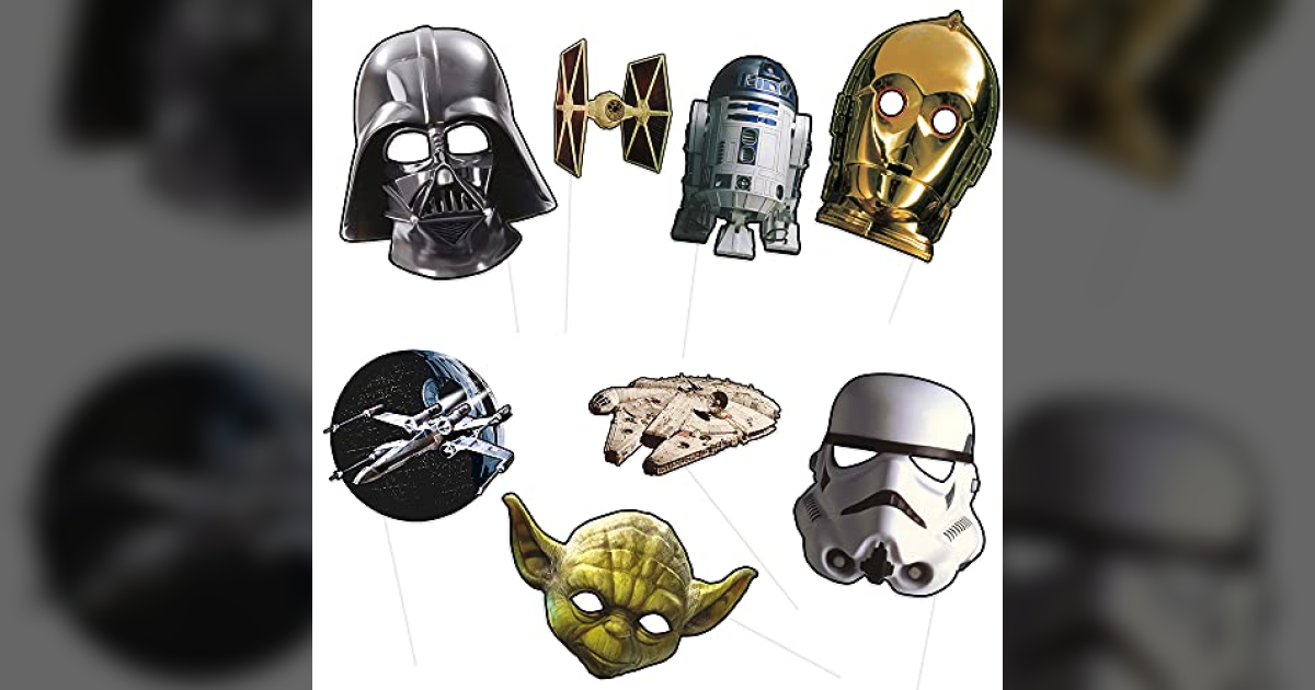 Classic Star Wars Character Photo Prop Set | The Force Gifts