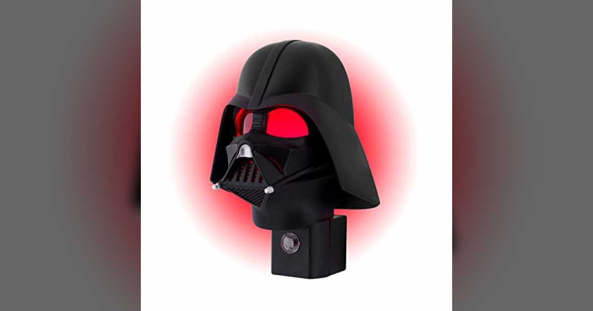 Awesome Red Light Star Wars Darth Vader Night Light