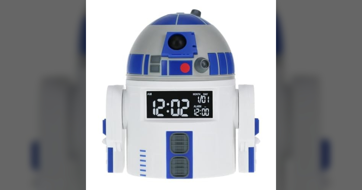Wake Up with a Galaxy Far, Far Away: R2-D2 USB Powered Clock