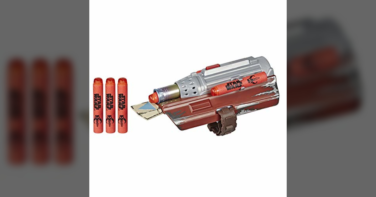 Like a Mandalorian: Star Wars Nerf Gauntlet Dart Launcher